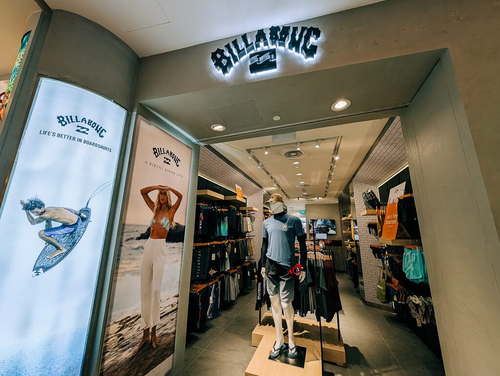 Billabong Opens New Store in VivoCity Singapore | Surf Apparel ...